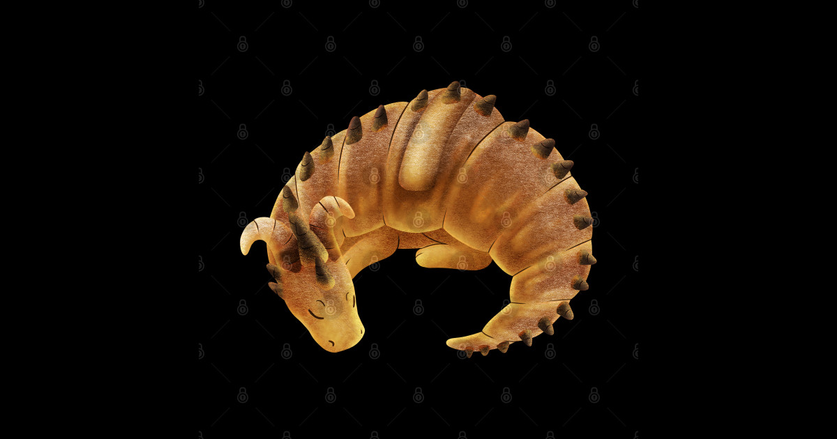 Kawaii Croissant Dragon - Without Background - Dragon - Sticker | TeePublic