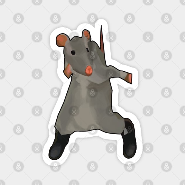Rat Dance Meme / Dancing Rat Meme (Big Print) - Meme - Magnet | TeePublic