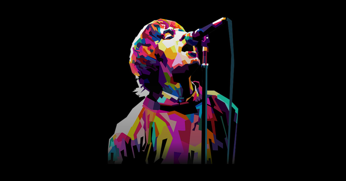 Liam-gallagher-design - Liam Gallagher - Sticker | TeePublic