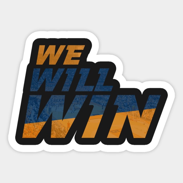 We Will Win - Illinois - Sticker | TeePublic