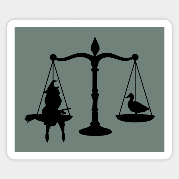 May We Burn Her? - Monty Python And The Holy Grail - Sticker | TeePublic