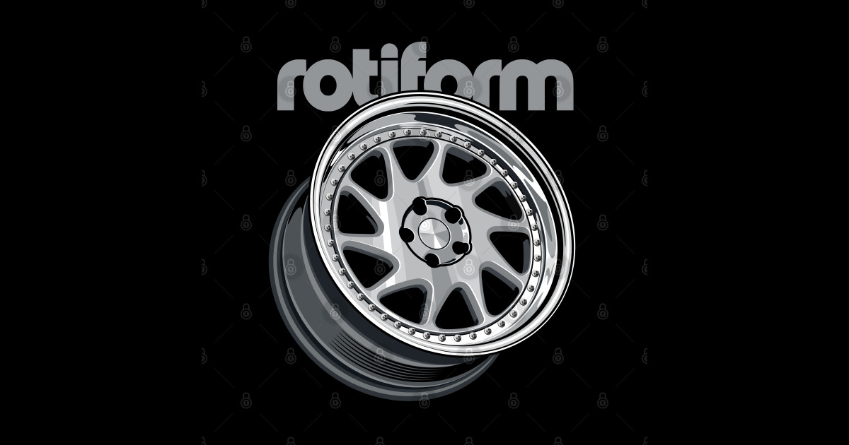 Rotiform ORT Wheel - Rotiform - Sticker | TeePublic