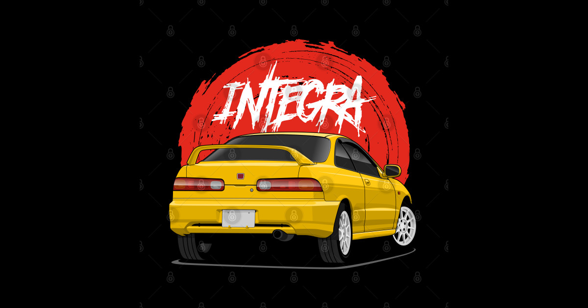 Integra DC2 Type R - Integra Type R - Sticker | TeePublic