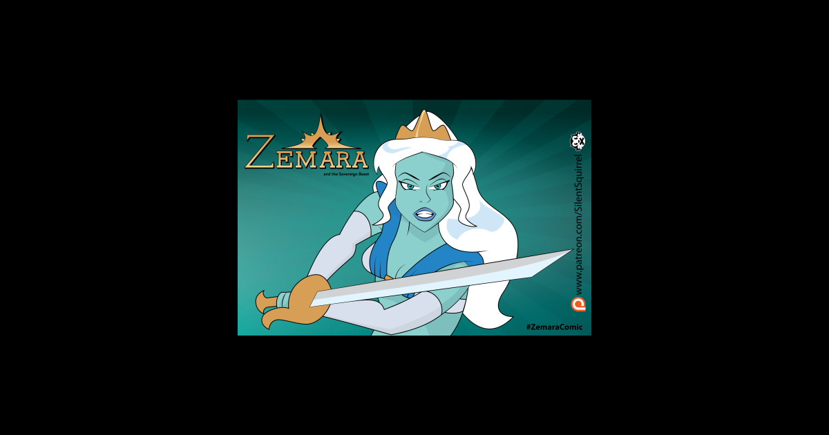 Zemara 10 - Space Girl - Magnet | TeePublic
