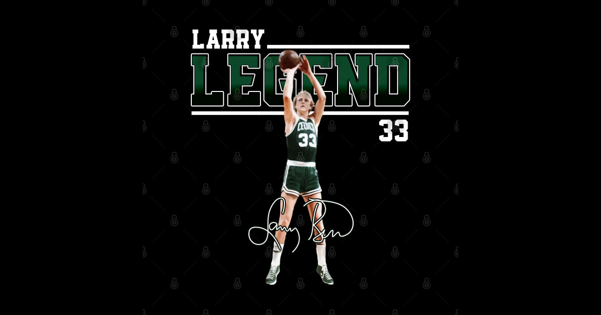 Larry Bird Legend Air Bird Basketball Signature Vintage Retro 80s 90s ...