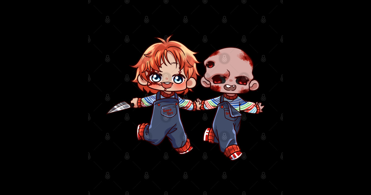 DBD Chucky and Victor! Together at last! - Horror Games - Sticker ...