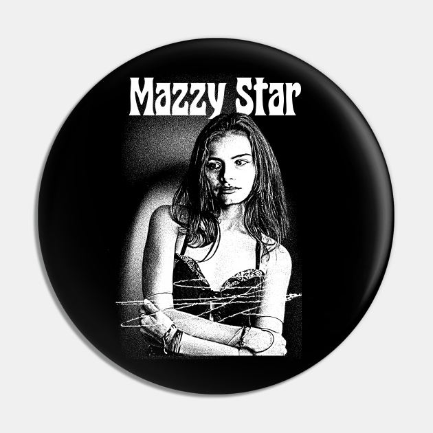 Mazzy Star Original Aesthetic Design Mazzy Star Pin Teepublic