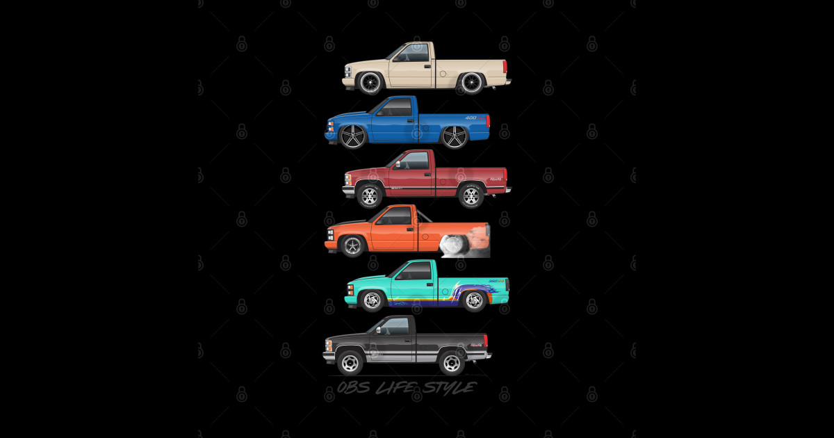 obs life style - Obs Trucks - Sticker | TeePublic