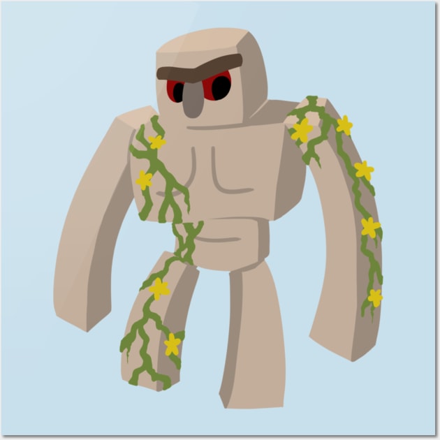 how to draw minecraft iron golem