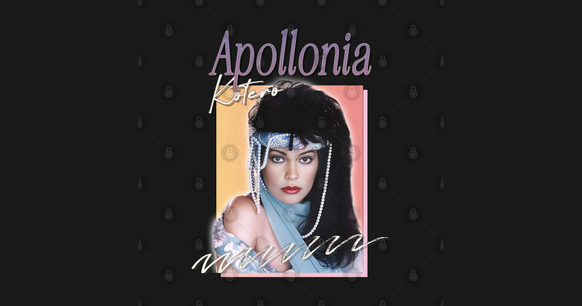 Apollonia Kotero ------ 80s Fan Design - Apollonia 6 - T-Shirt | TeePublic