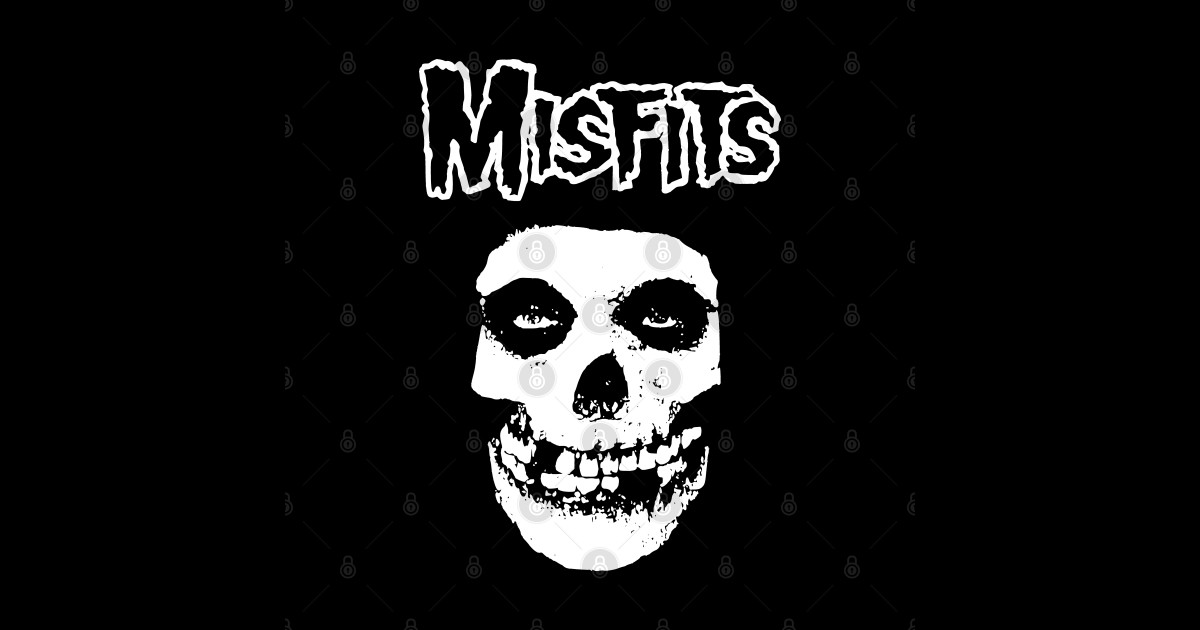 Misfits black edition v2 - Misfits - Sticker | TeePublic