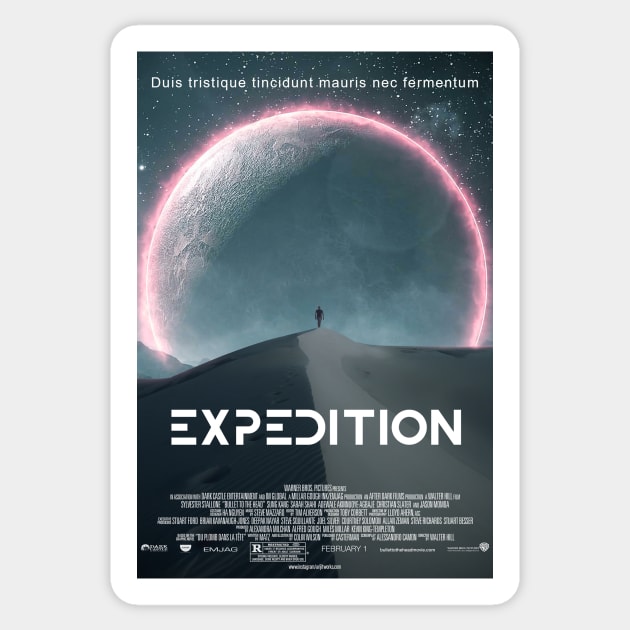 Expedition - Poster Edition - Surreal - Sticker | TeePublic