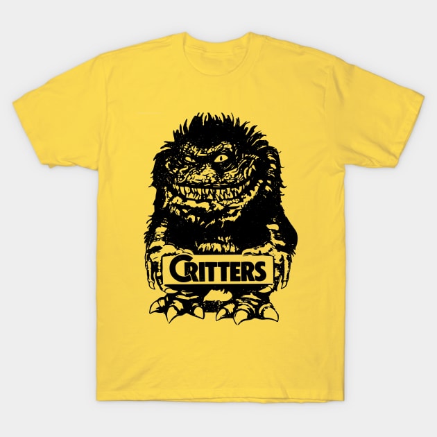 Critters ∆ Vintage Horror Fan - Critters - T-Shirt | TeePublic