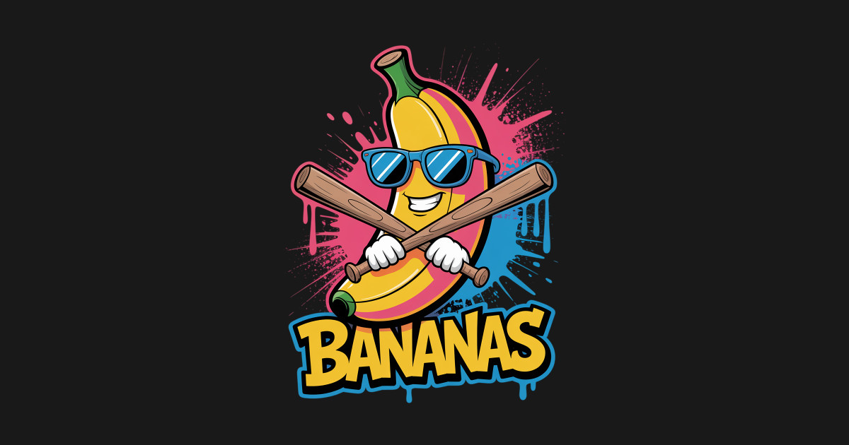 Baseball Banana Graffiti Urban for Kids - Baseball Banana Graffiti ...