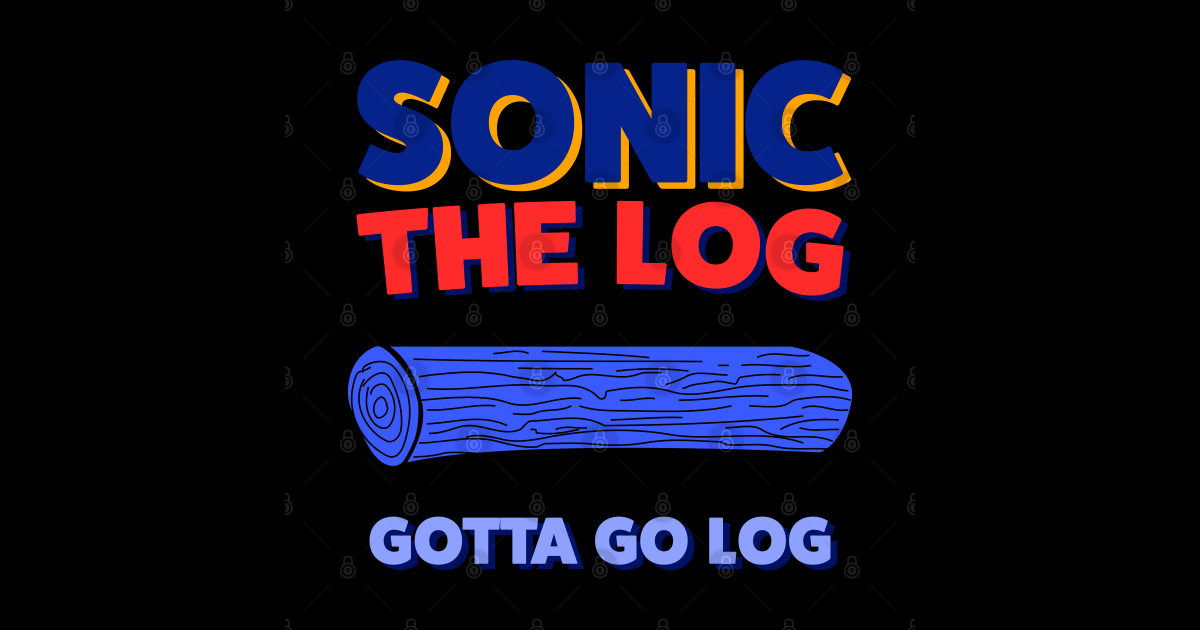 Fast Log - Log - Sticker | TeePublic