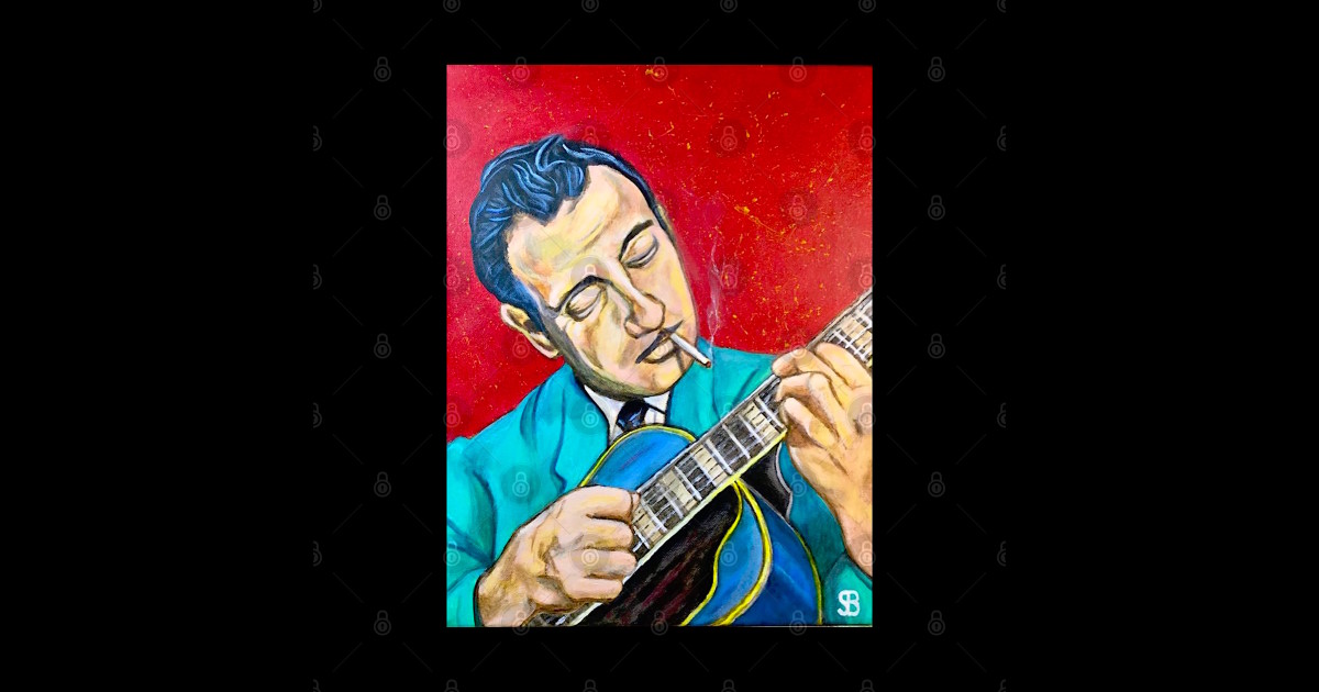 Django Reinhardt - Django Reinhardt - Sticker | TeePublic