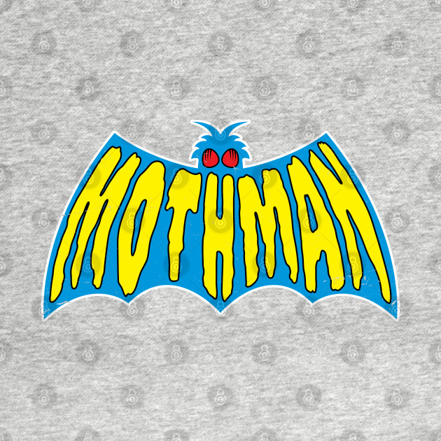 Mothman Wings Retro Logo - Cryptids - T-Shirt sold by Igor Sampaio ...