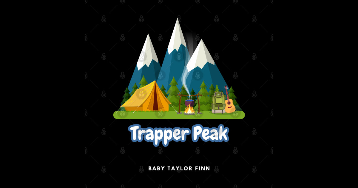 Trapper Peak - Trapper Peak - Sticker | TeePublic