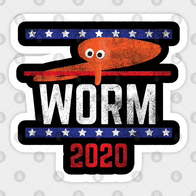 Magic Worm On A String Meme Orange Worm 2020 for President - Worm On A ...