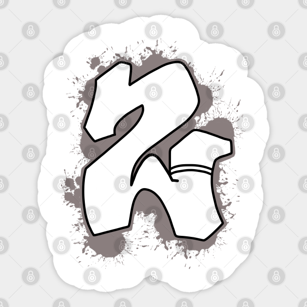 Graffiti Z - Graffiti - Sticker | TeePublic