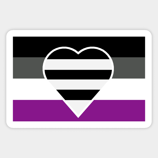 Heteroromantic Asexual Flag - Heteroromantic - Sticker | TeePublic
