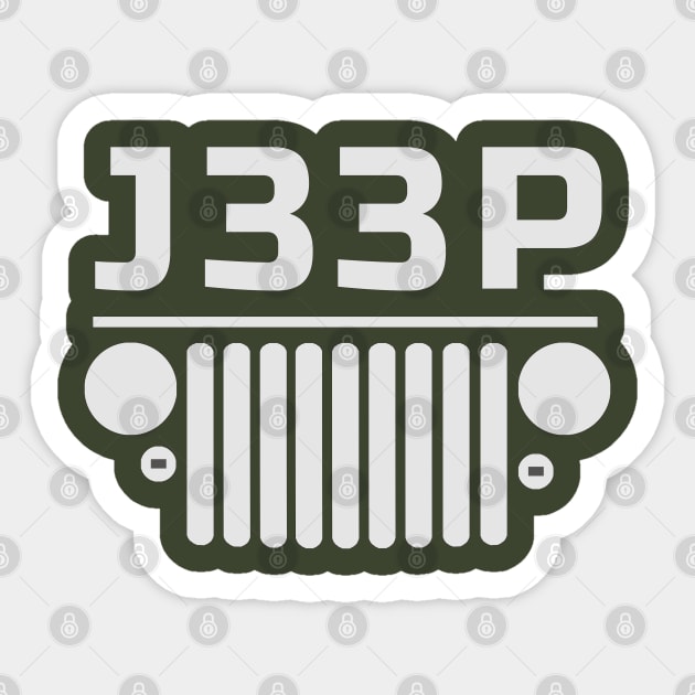Classic WW2 military vehicle Funny - Military Vehicle Ww2 - Sticker ...