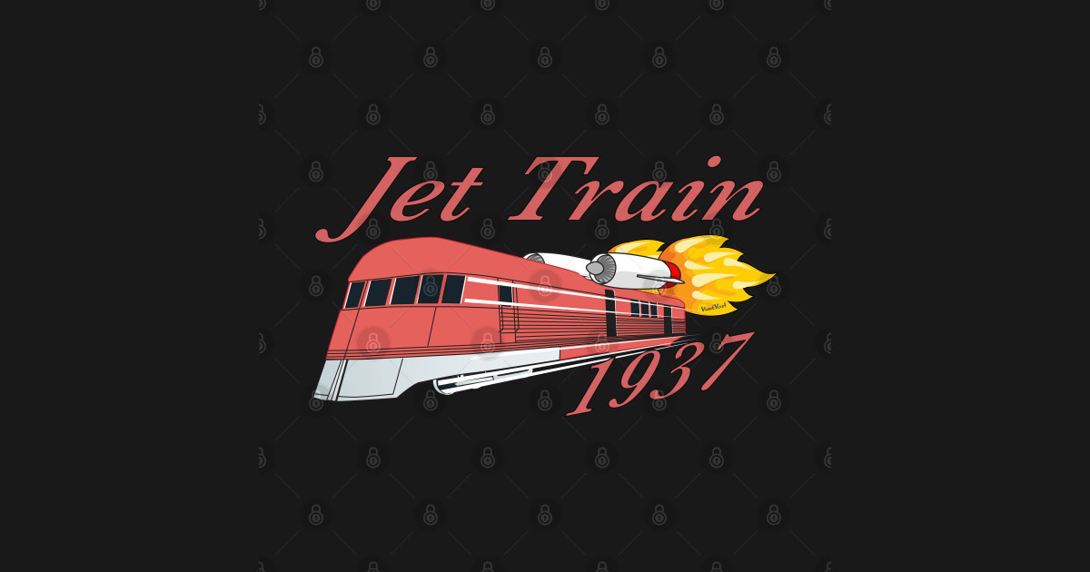 Jet Train 1937 VivaChas - Jet Train - T-Shirt | TeePublic