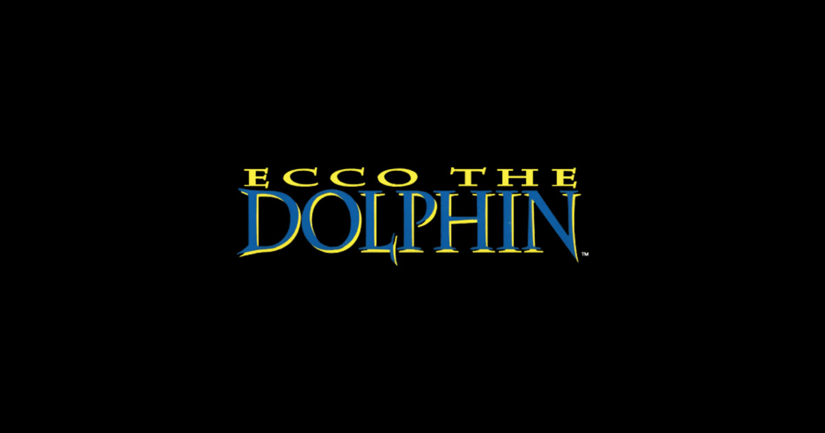 Ecco the Dolphin Logo - Ecco - Sticker | TeePublic