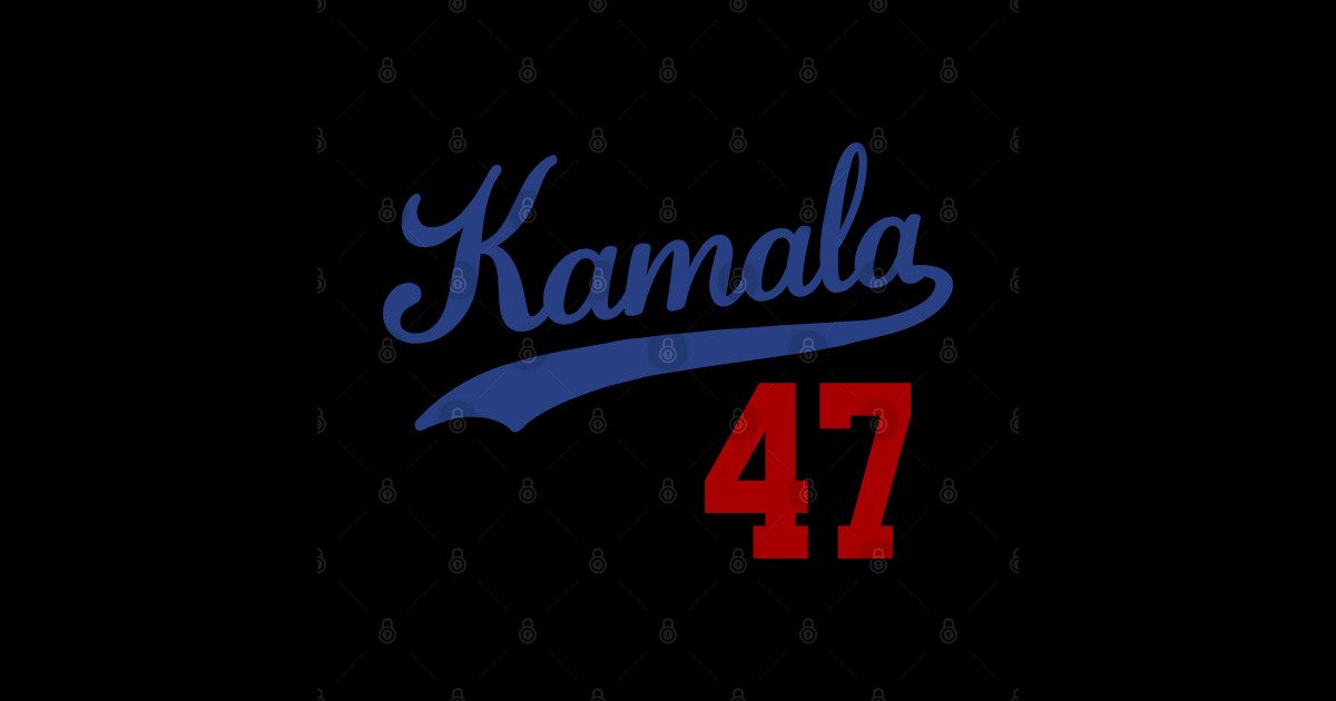 Kamala Los Angeles Dodger Blue 47 Kamala Harris 2024 for President ...