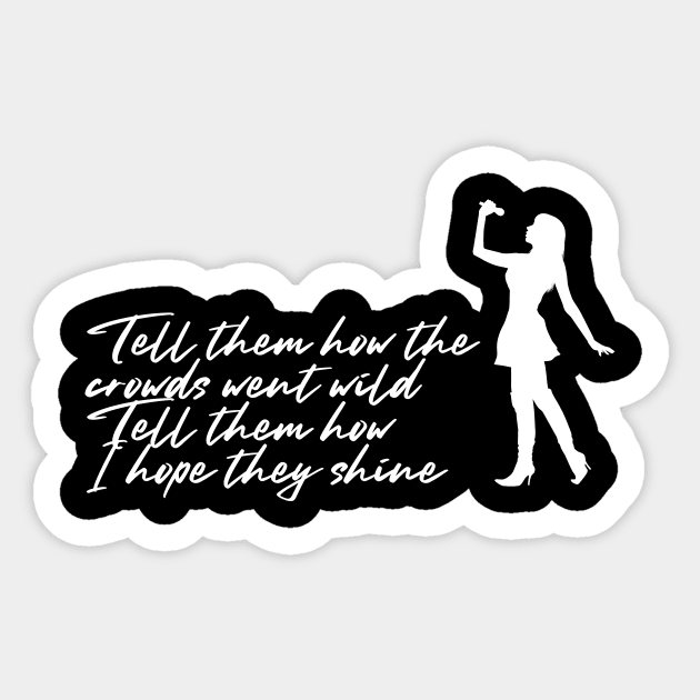 Long live - Taylor Swift - Sticker | TeePublic