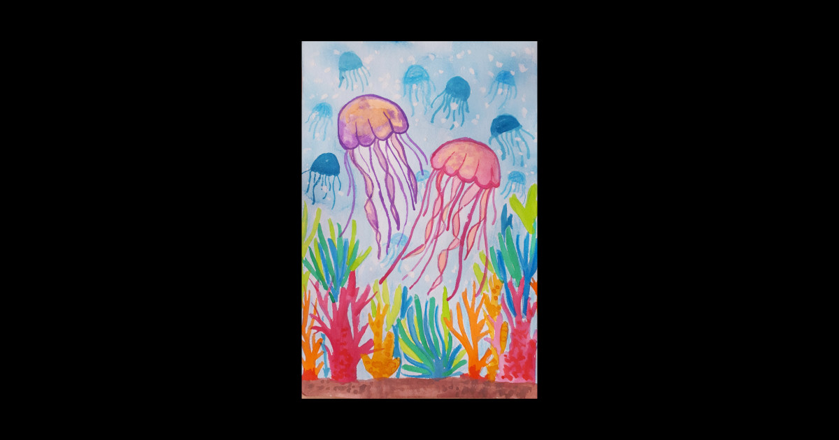 Jelly fish - Jellyfish - Posters and Art Prints | TeePublic