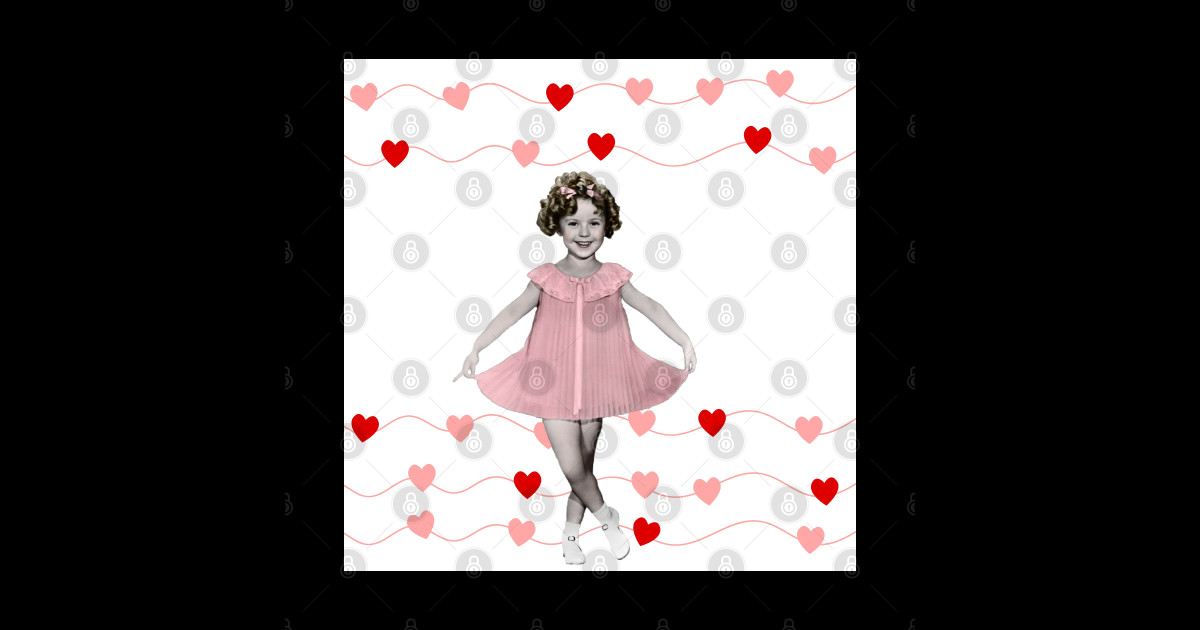 Shirley Temple Love - Shirley Temple - Sticker | TeePublic