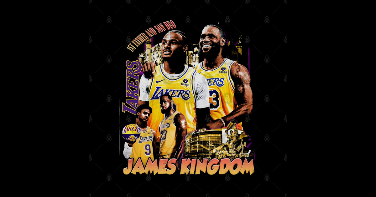 Bronny James & LeBron James Kingdom - Bronny James - Posters and Art ...