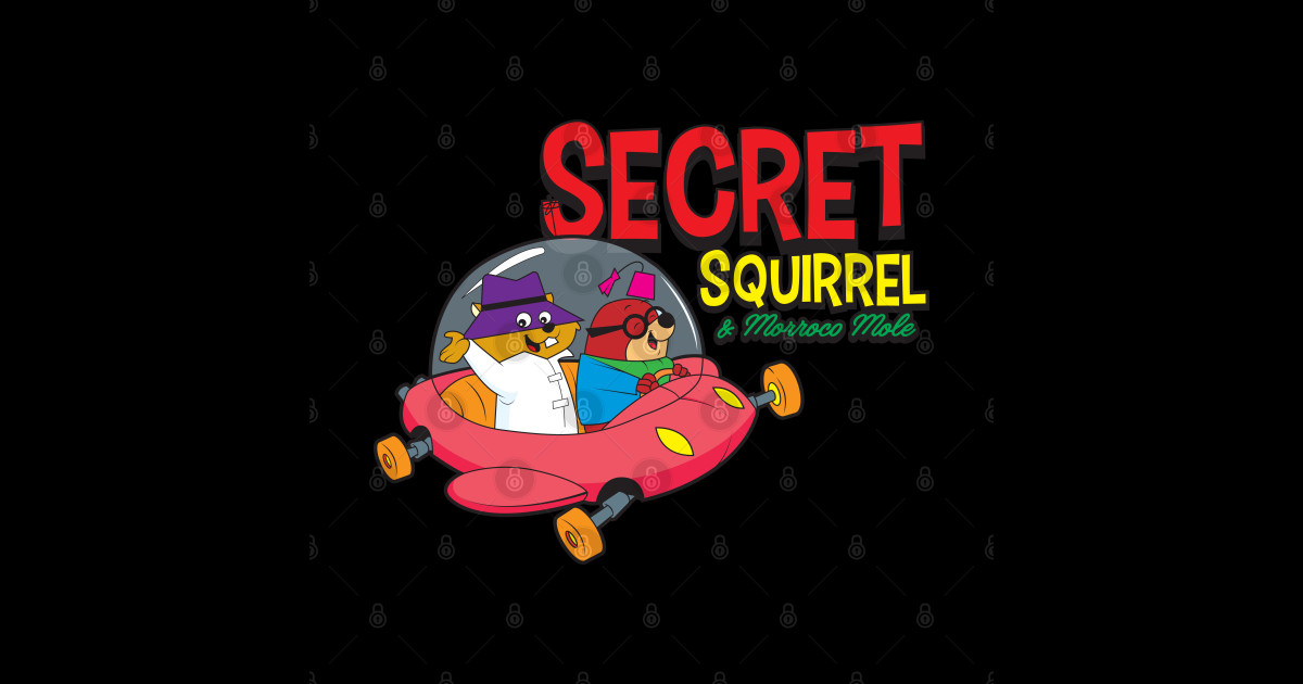 Secret Squirrel - Secret Squirrel - Sticker | TeePublic