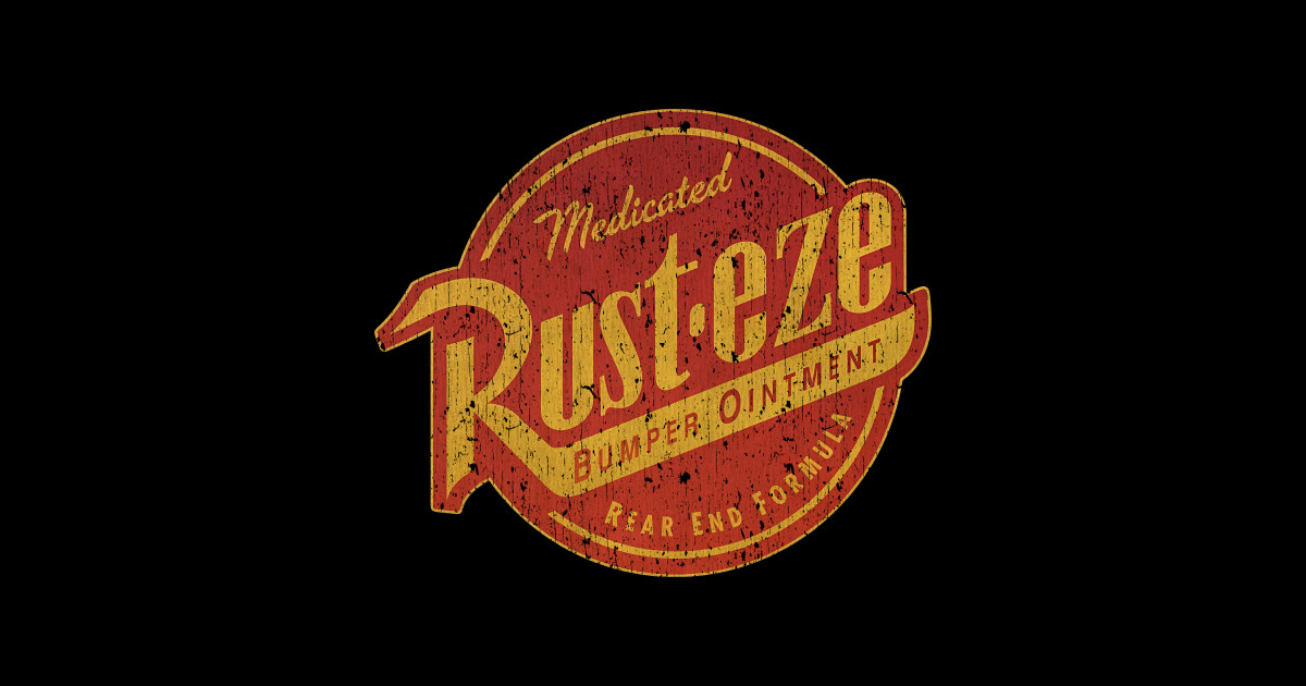 Rust-eze Bumper Ointment 1990 Vintage - Auto Racing - Sticker | TeePublic