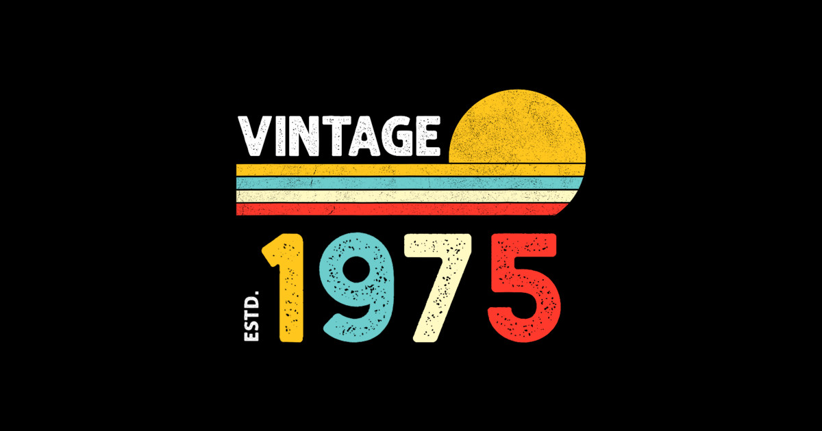 Vintage 1975 Limited Edition, Vintage 1975, Original Parts - Vintage ...
