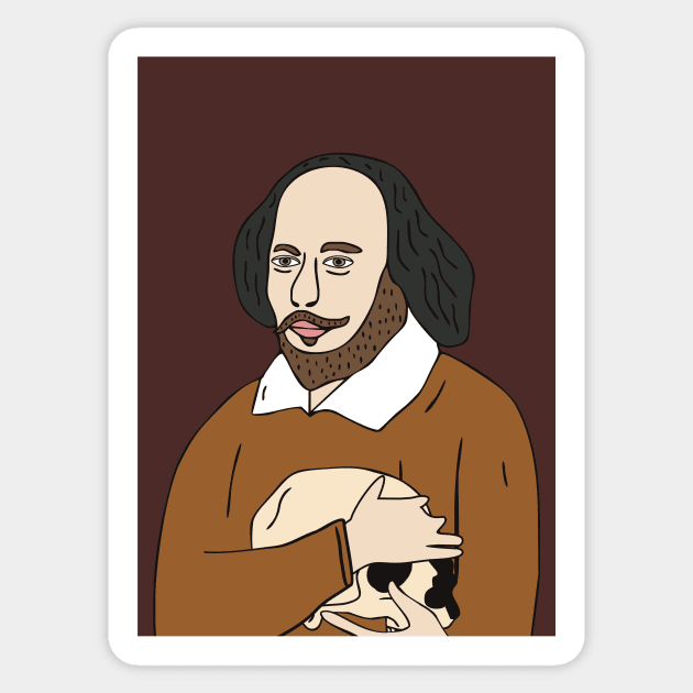 William Shakespeare - William Shakespeare - Sticker | TeePublic