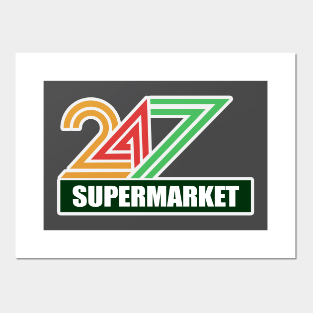 24 7 SuperMarket - Gta5 - Posters and Art Prints | TeePublic