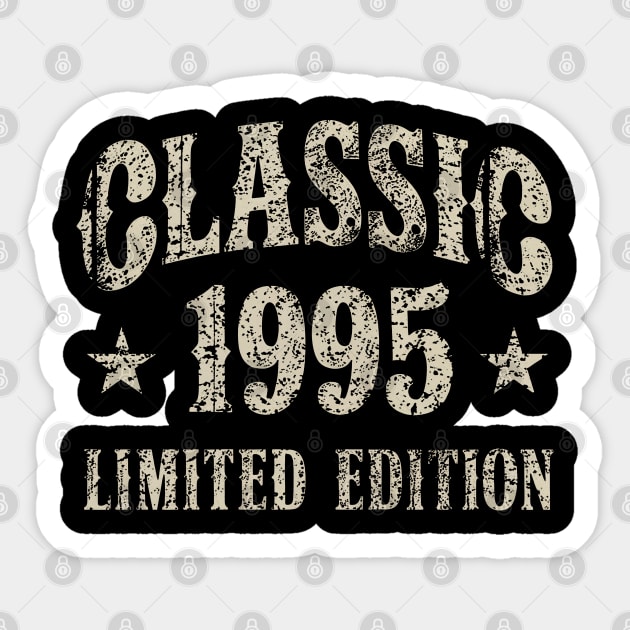classic 1995 limited edition - Classic 1995 Limited Edition - Sticker ...