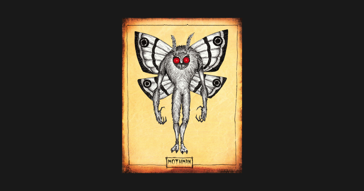 CRYPTID - the MOTH MAN - Cryptid - T-Shirt | TeePublic