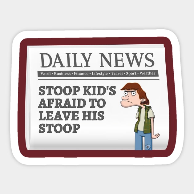 Hey Arnold Stoop Kid - Hey Arnold Stoop Kid - Sticker | TeePublic