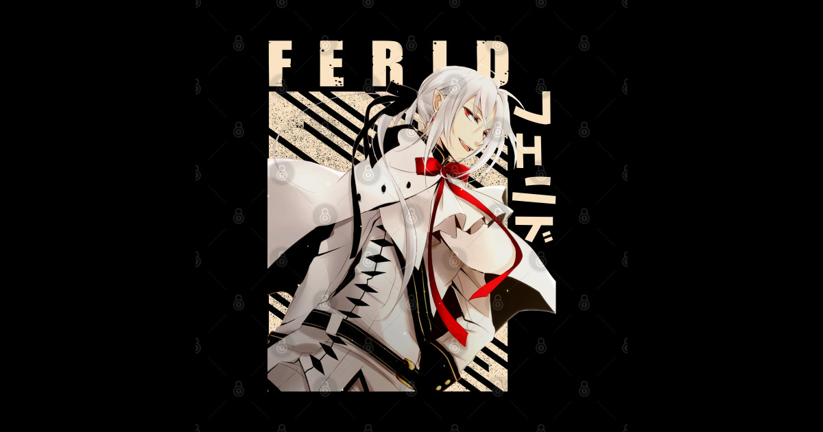Ferid Bathory Owari No Seraph Ferid Bathory T Shirt Teepublic