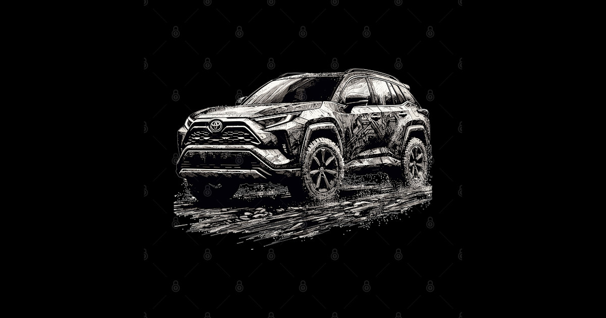 Toyota RAV4 - Toyota - Sticker | TeePublic