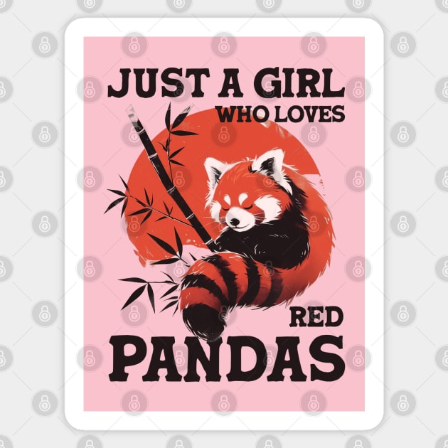 I Love Red Pandas - Red Panda Lover - Sticker | TeePublic