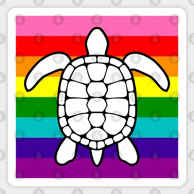 pride turtles - gay - Bi - Sticker | TeePublic