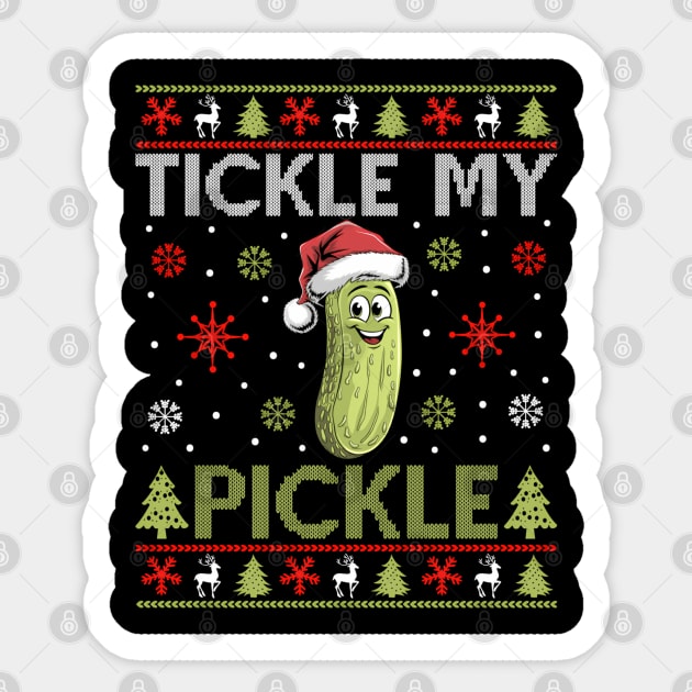 Tickle My Pickle Pickle Ugly S - Tickle My Pickle - Sticker | TeePublic