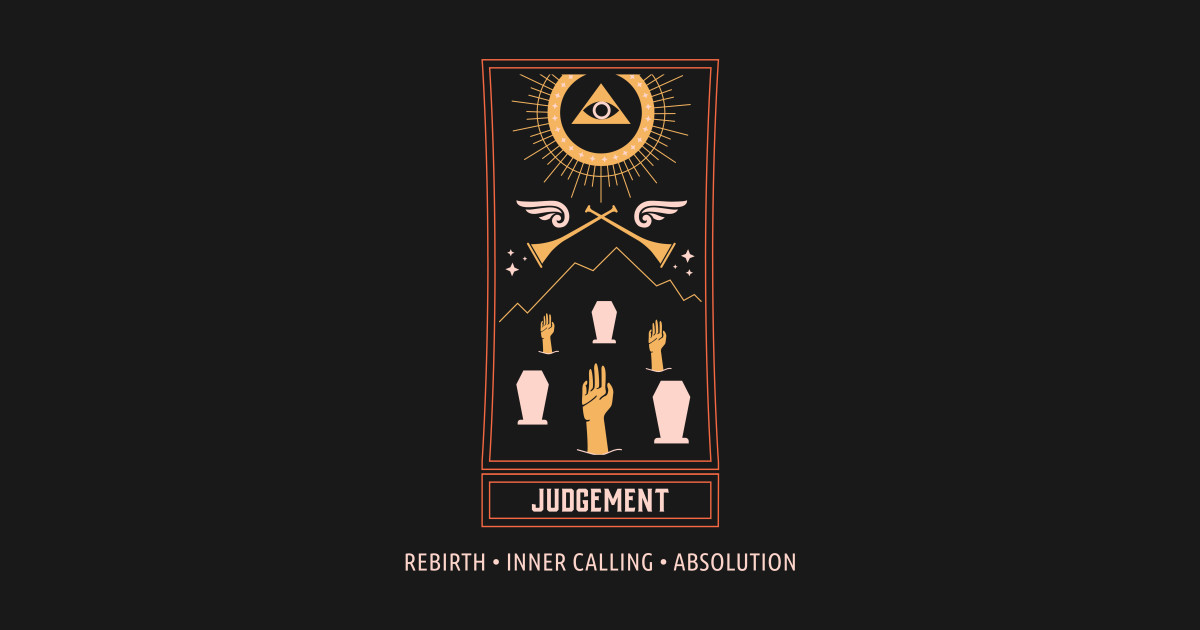 Judgement, Rebirth, Inner Calling, Absolution - Tarot - T-Shirt | TeePublic