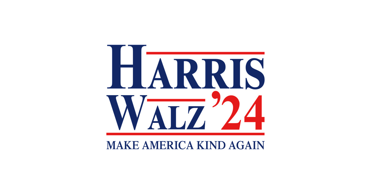 Harris Walz 2024 Make America Kind Again Harris Waltz Quote - Harris ...