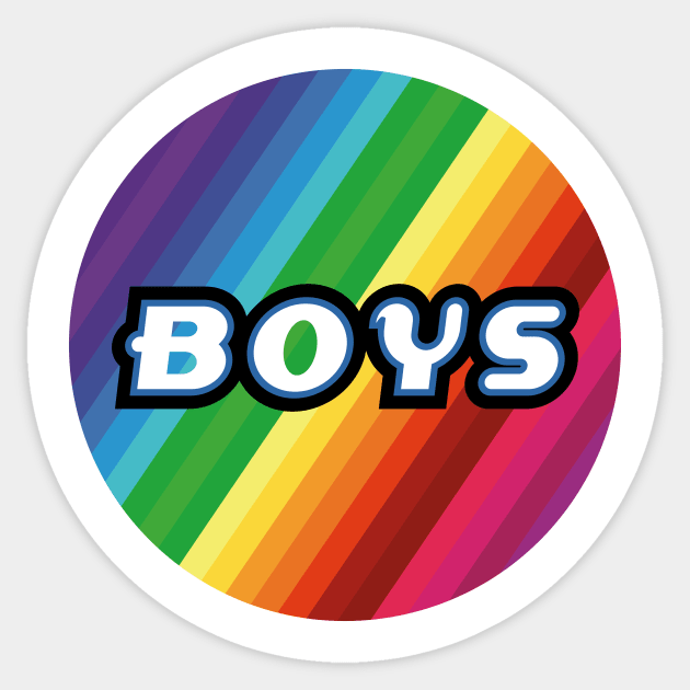 Boys - Gay - Sticker | TeePublic