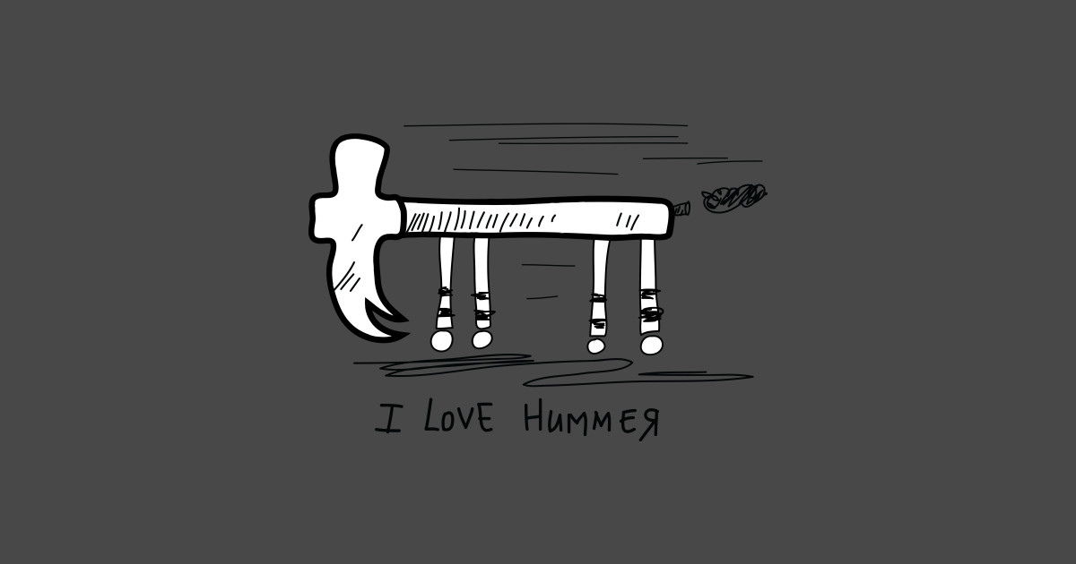 I Love Hummer - Unique - T-Shirt | TeePublic